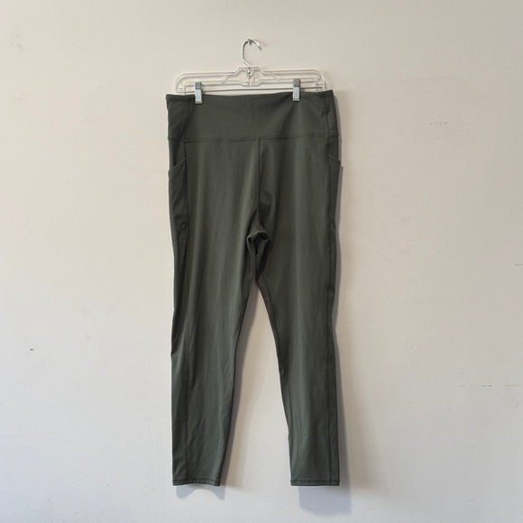 Figs | Pants & Jumpsuits | Figs Performance Olive Green Leggings ...